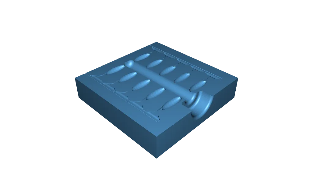 Mini swim bait mold for ice fishing by Travis Foss | Download free STL ...