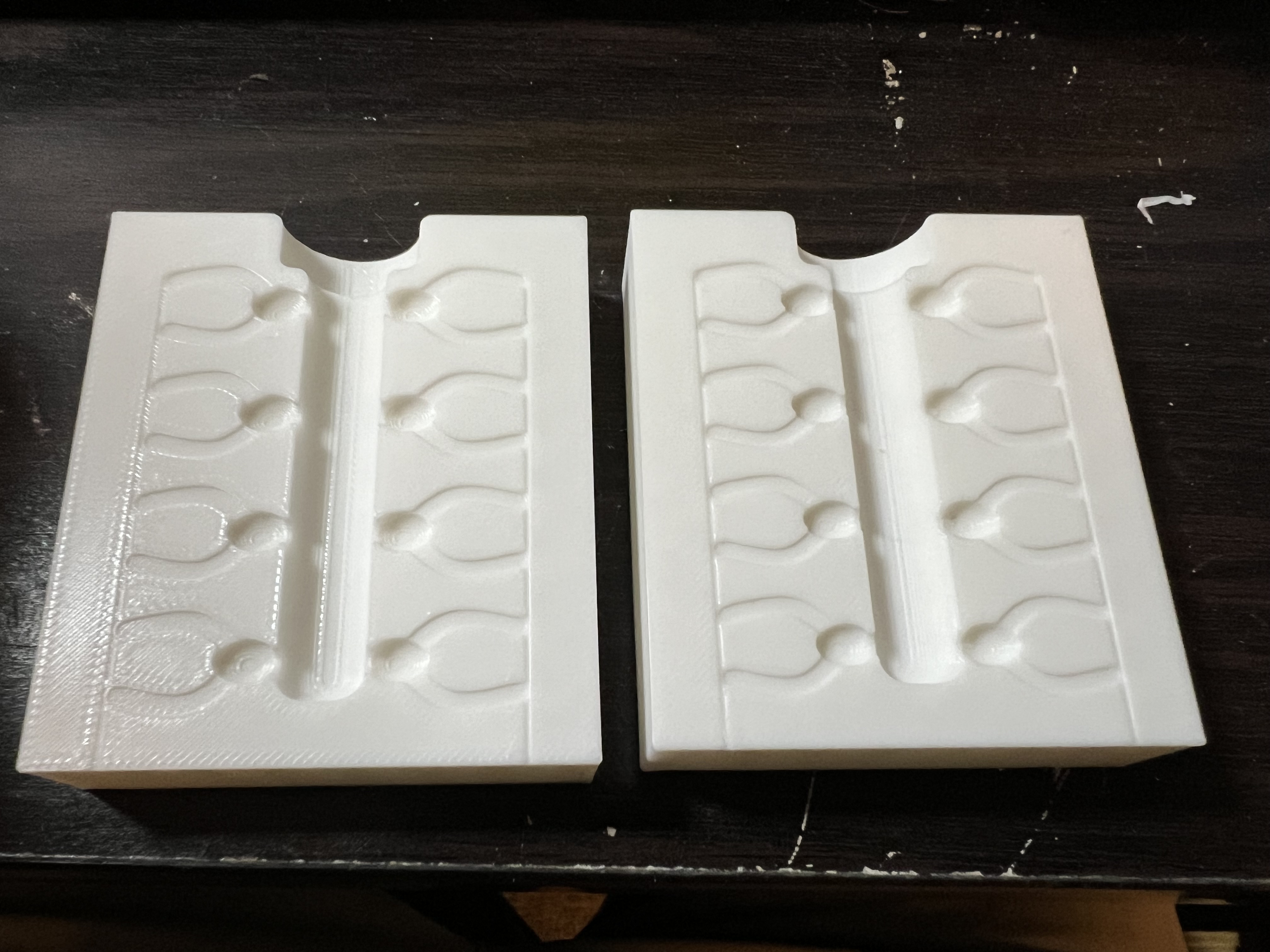 Twin tail panfish bait mold by Travis Foss | Download free STL model ...