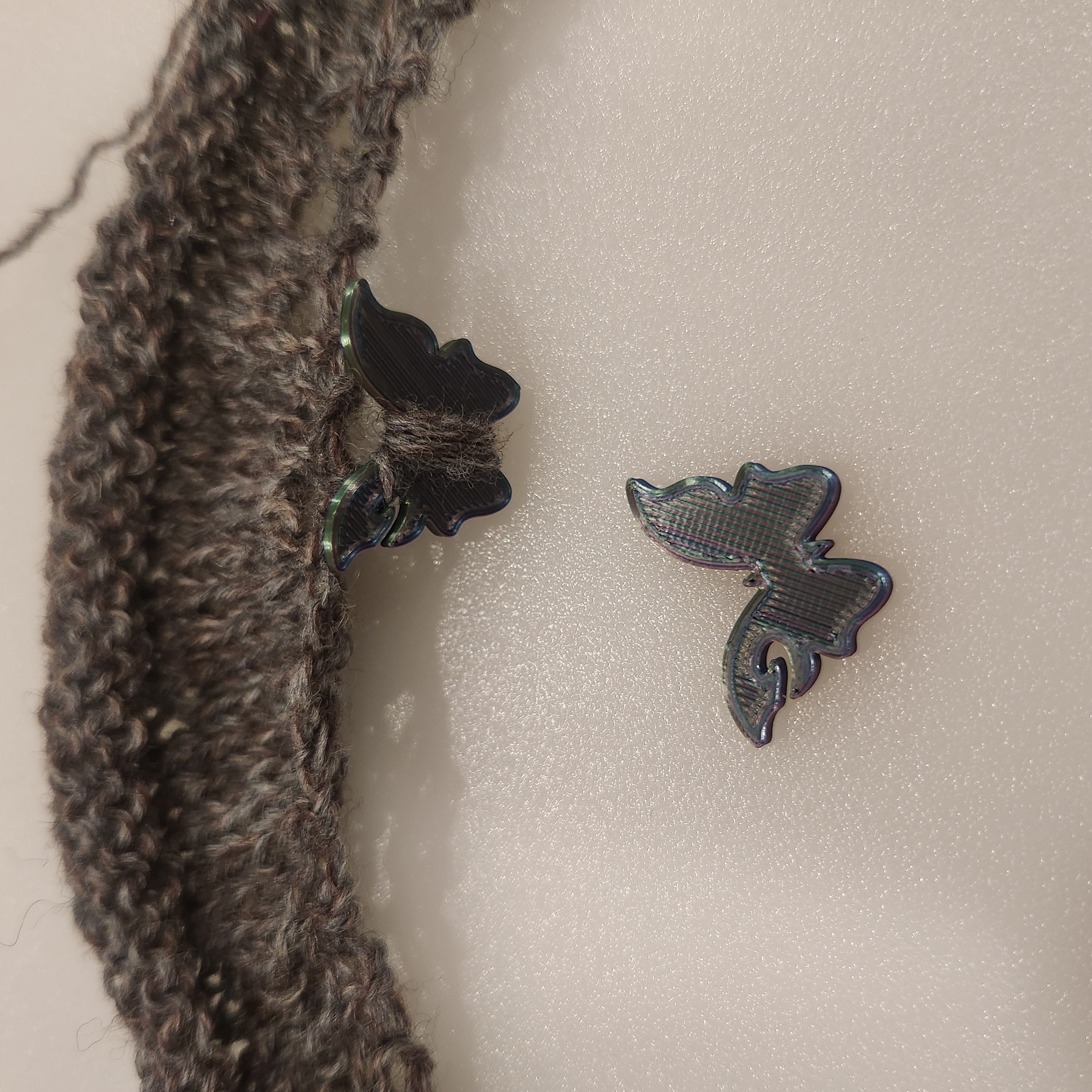 Butterfly Yarn Bobbin/End Minder by Anabel Lenox | Download free STL ...