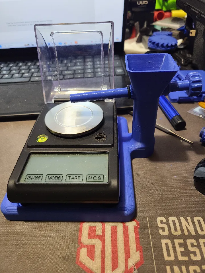 Powder scale base and powder trickler by Murdoch2001 | Download free ...