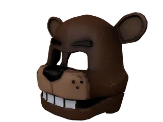 Freddy Mask from Five Nights at Freddy's (FNAF) by Skeleton Dan ...