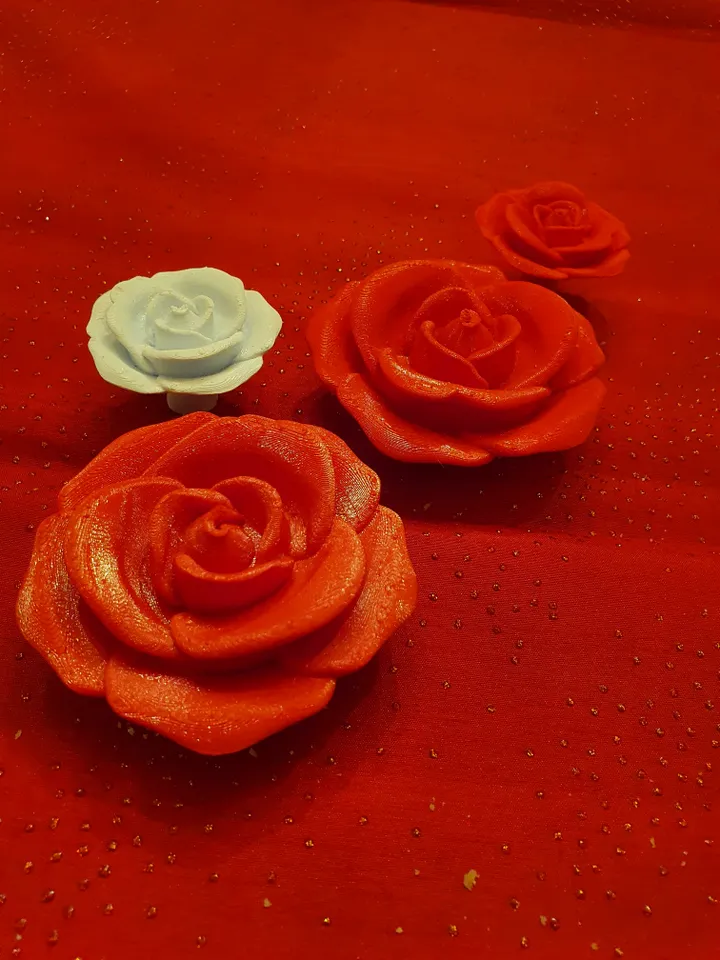 Decorative rose by Andi | Download free STL model | Printables.com