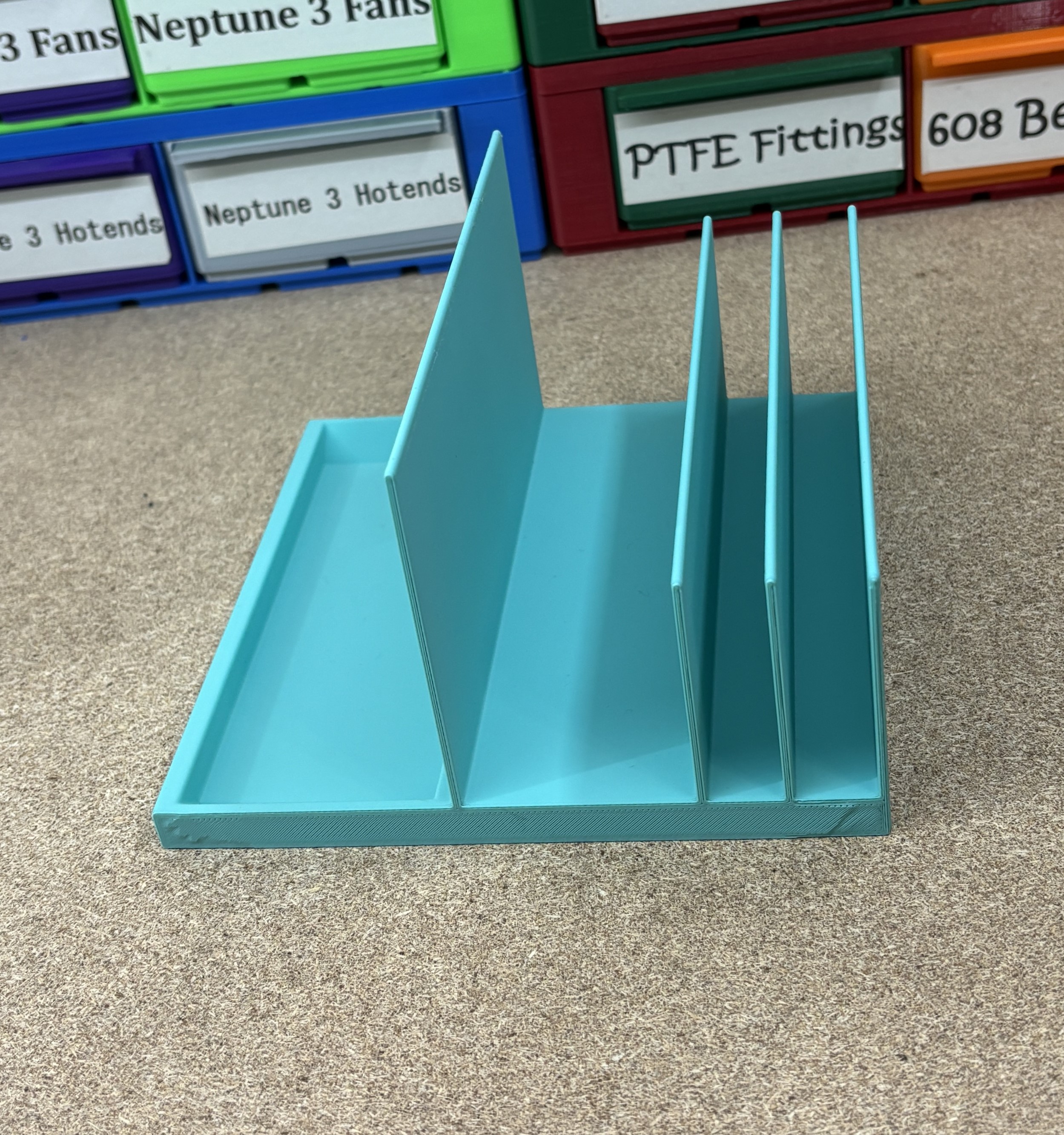 Multiple Reading Device Organizer by Noobie 3D Printing | Download free ...