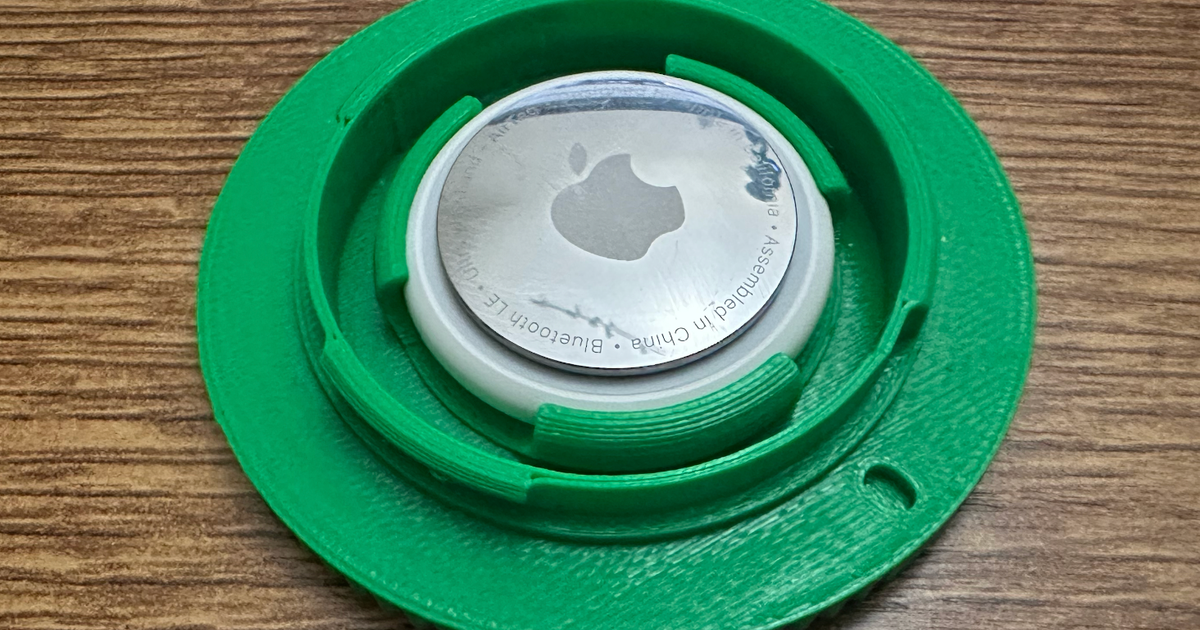 Sony E - Body cap with AirTag holder por Thomak7 | Descargar modelo STL gratuito | Printables.com