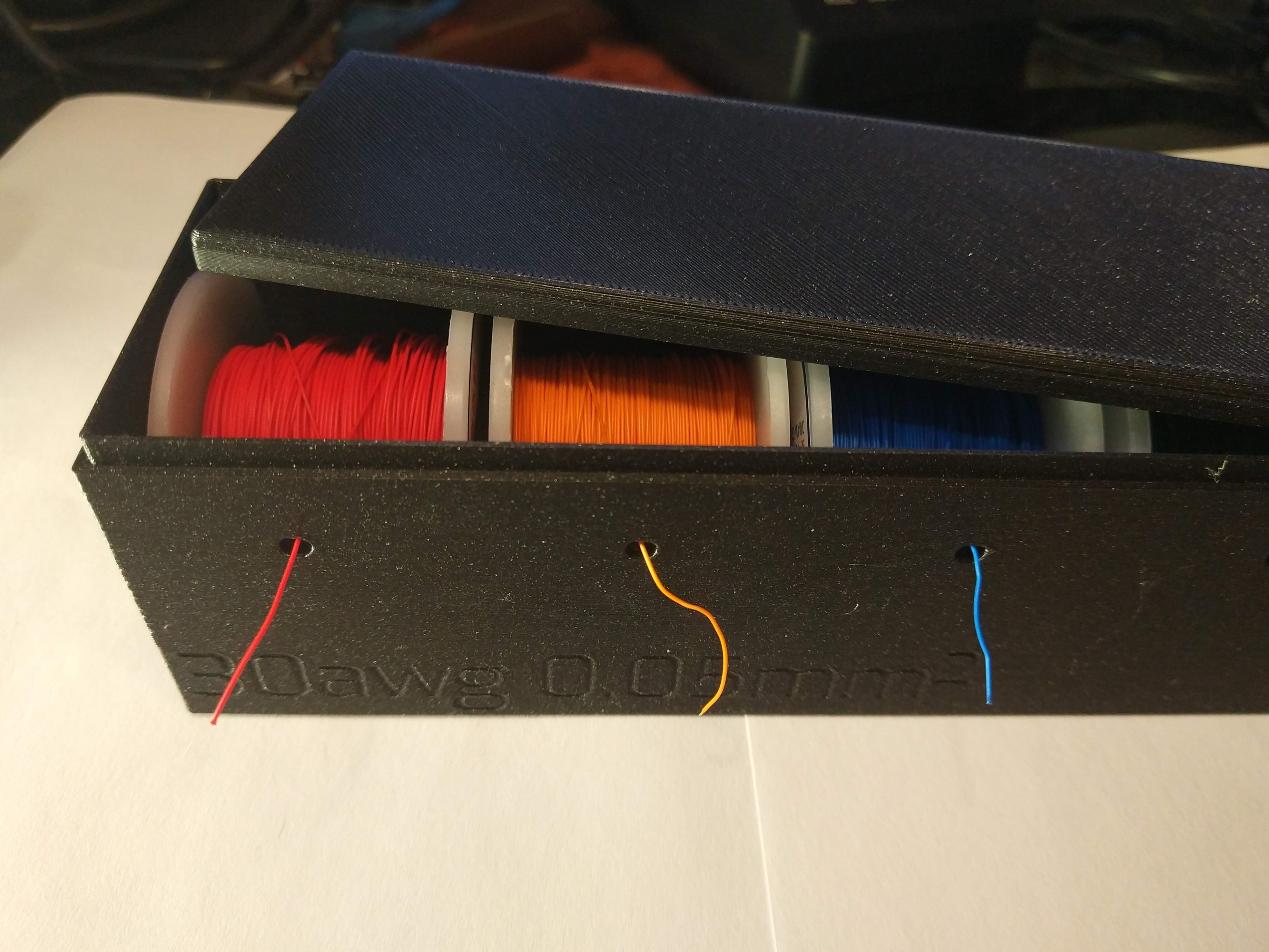 Customizable Cable/Wire dispenser by Rainer | Download free STL model ...