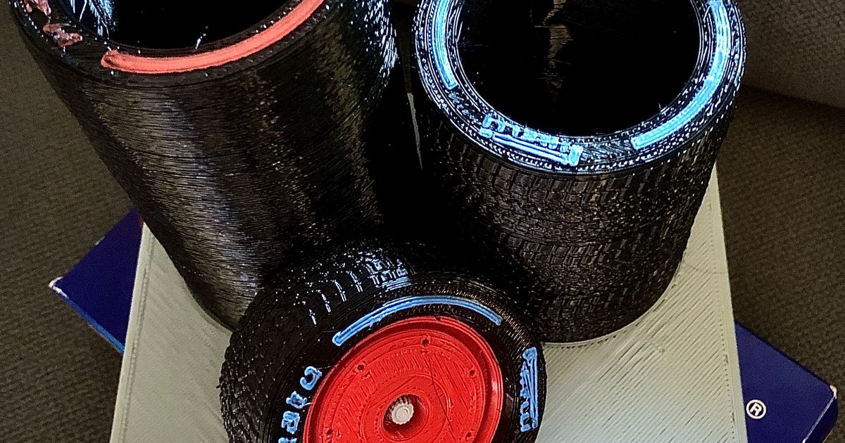 F1 Tyre Pencil Holder by TlN3d | Download free STL model | Printables.com