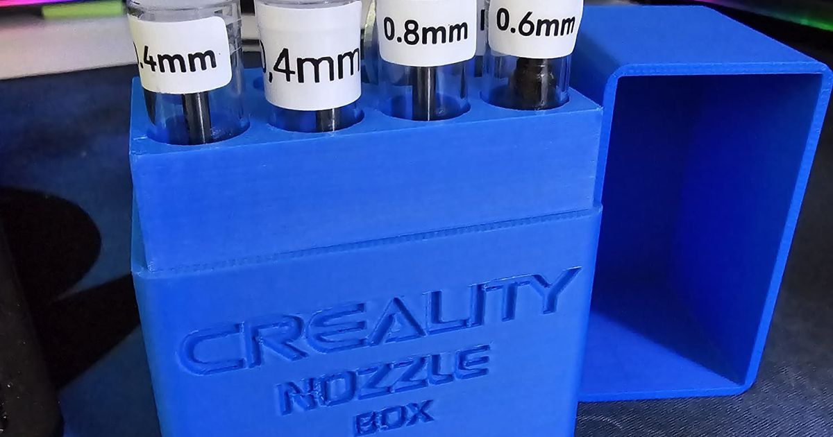 Creality k1c nozzle case von JL O | Kostenloses STL-Modell herunterladen | Printables.com