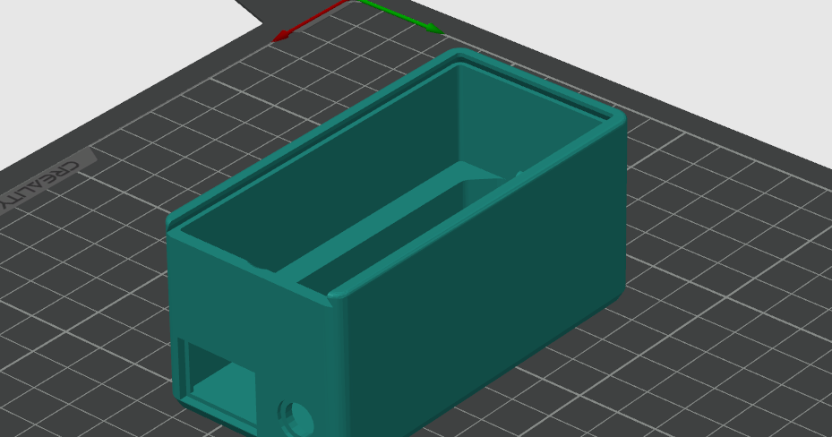 UPS box with 5.5mm DC socket output and switch - For LX-2BUPS - sliding ...