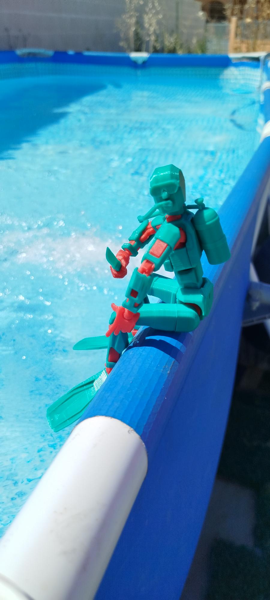 Bummy 13 diver kit by bysam | Download free STL model | Printables.com