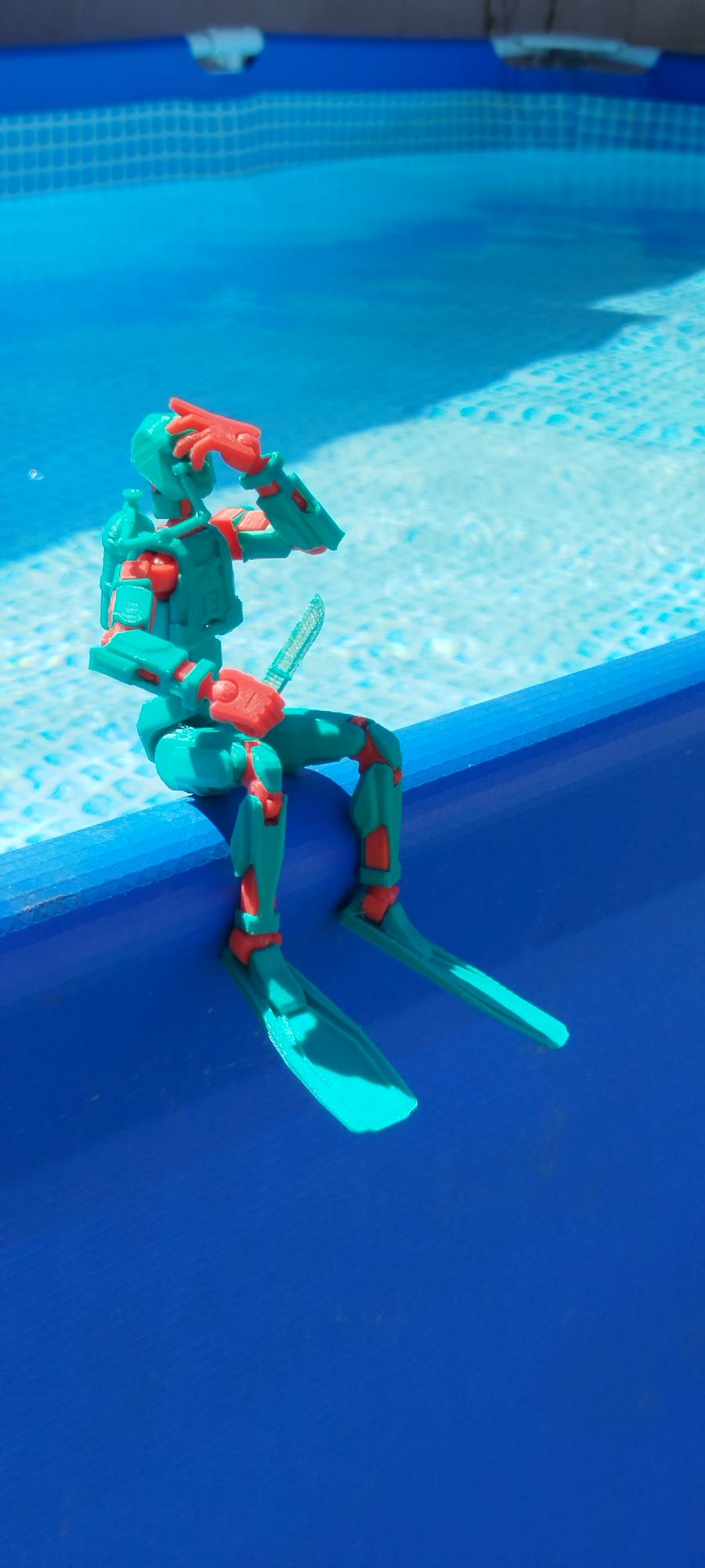 Bummy 13 diver kit by bysam | Download free STL model | Printables.com