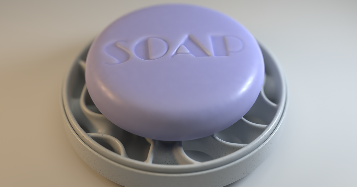 Soap Tray (2 models) by Gijs | Download free STL model | Printables.com