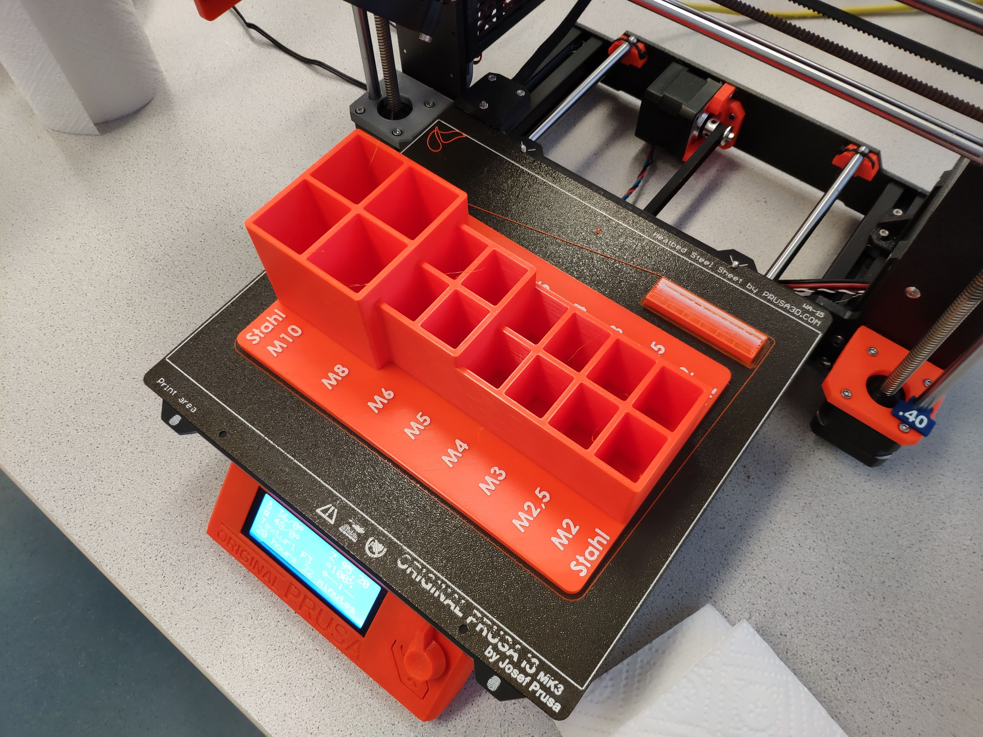 Metric tap organizer by ripper | Download free STL model | Printables.com