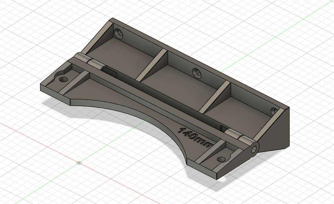 PC fan mounting bracket por SveN | Descargar modelo STL gratuito ...