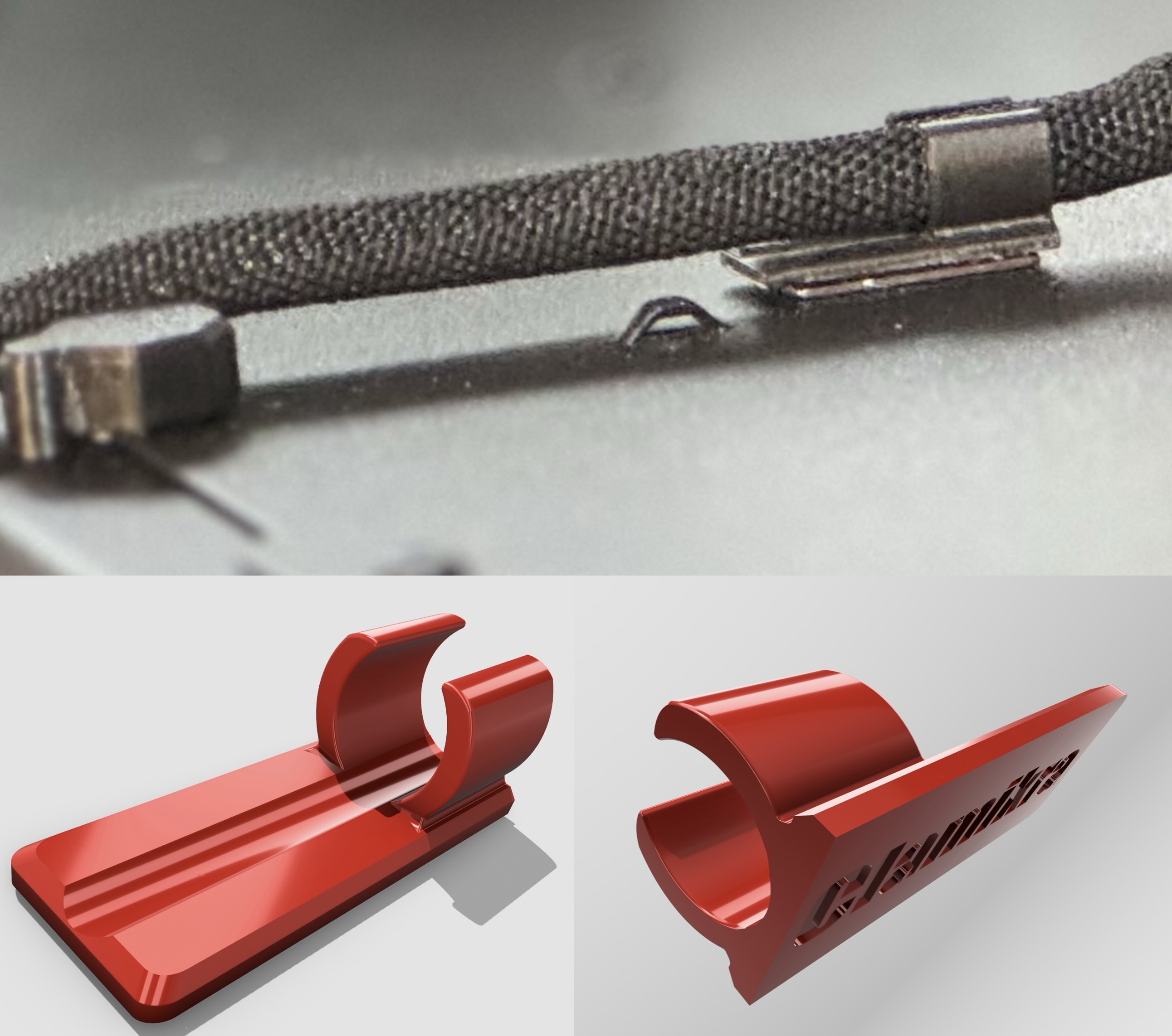 Magnetic Cable Guide for Prusa MMU Cable (EMMS) 10mm by Clamikra ...