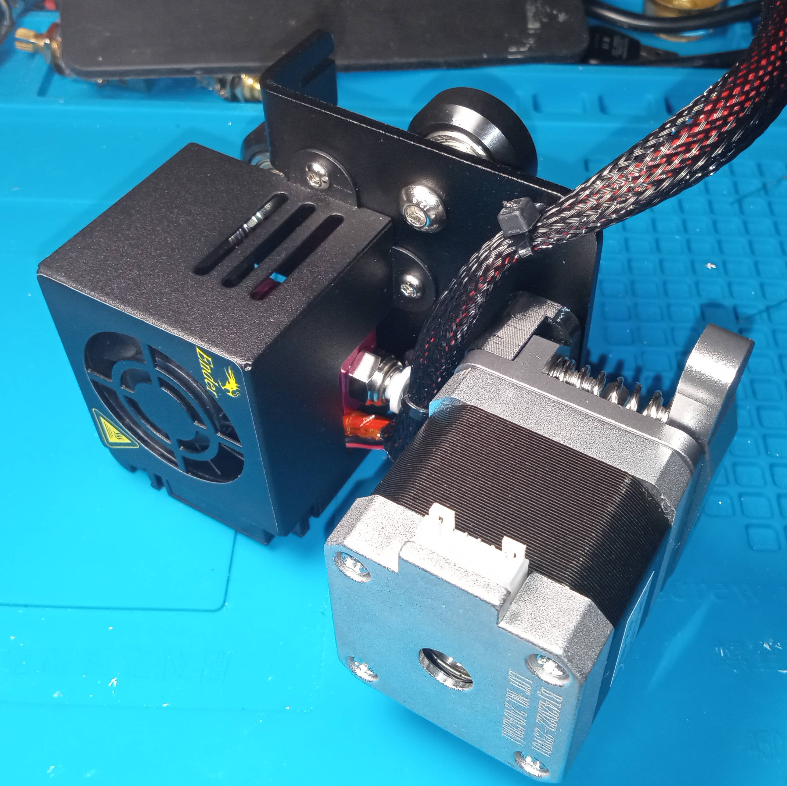 Creality Ender 3 Direct Drive Upgrade + Grey Aluminum Extruder Housing ...