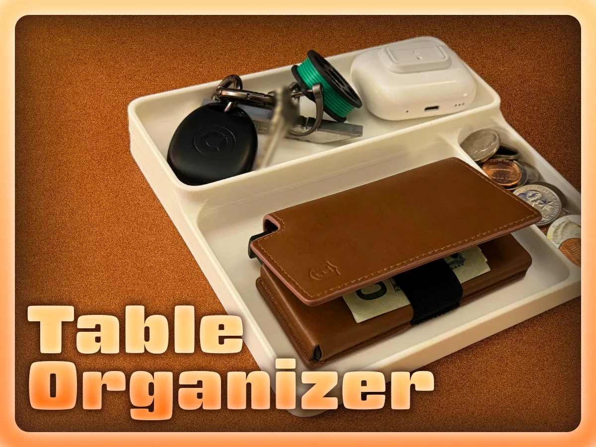 Table Organizer by SillyPrints | Download free STL model | Printables.com