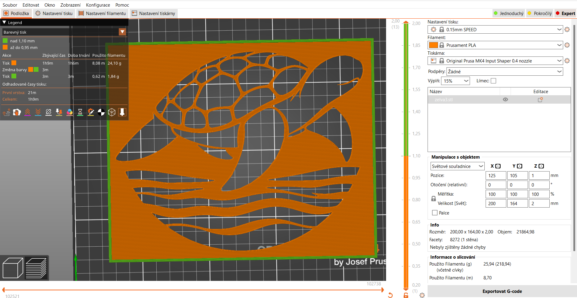 Stencil: Turtle 1 by Nina Máčová | Download free STL model | Printables.com