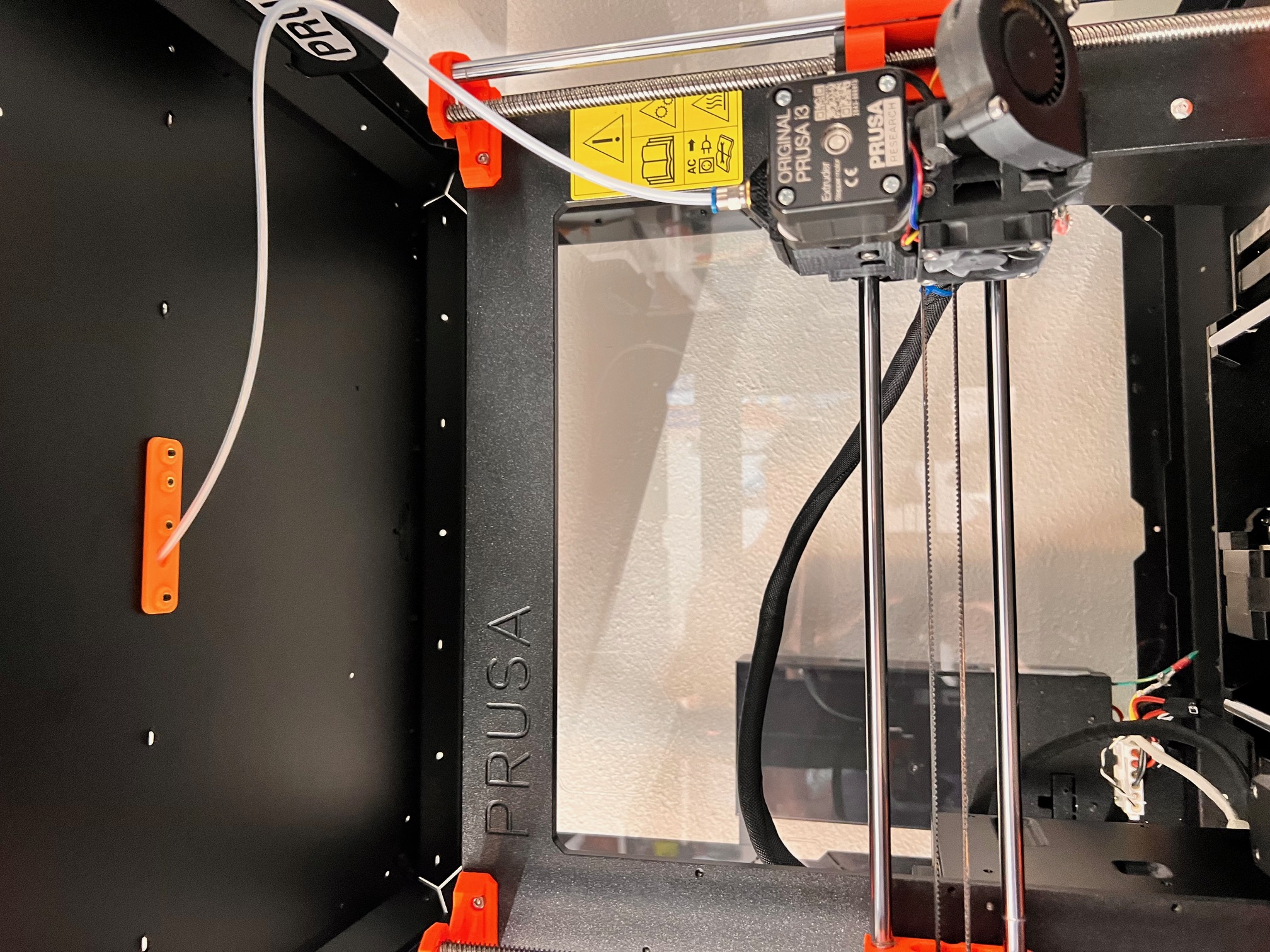 Prusa MK3/4 top filament guide -- Angled by Ben | Download free STL ...