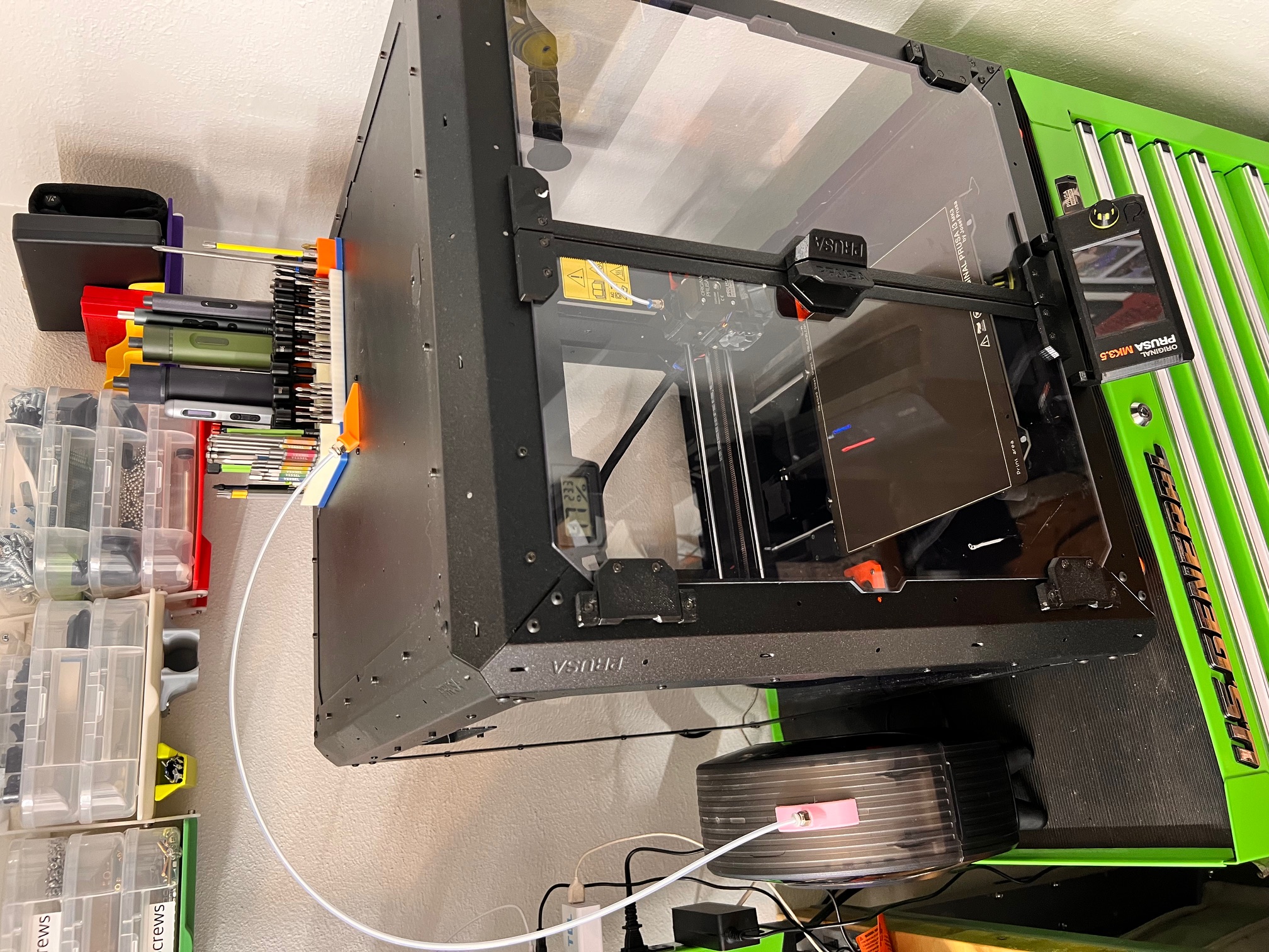 Prusa MK3/4 top filament guide -- Angled by Ben | Download free STL ...