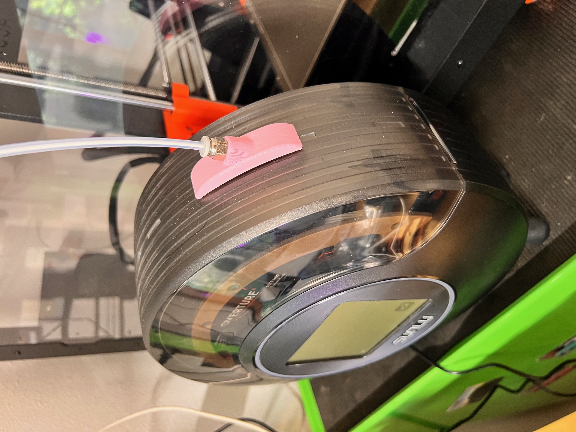 Prusa MK3/4 top filament guide -- Angled by Ben | Download free STL ...