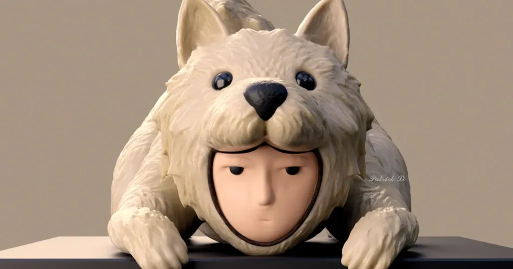 One punch man Watchdog by Daník | Download free STL model | Printables.com