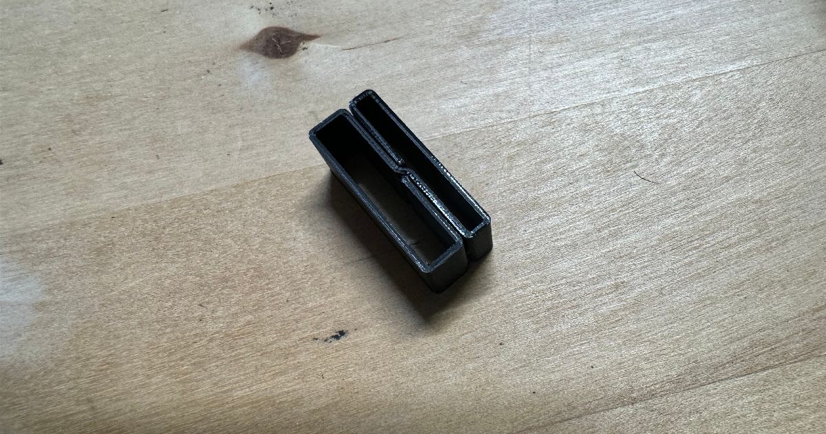 Backpack Strap Clip - Varying Thickness by DThai | Download free STL ...