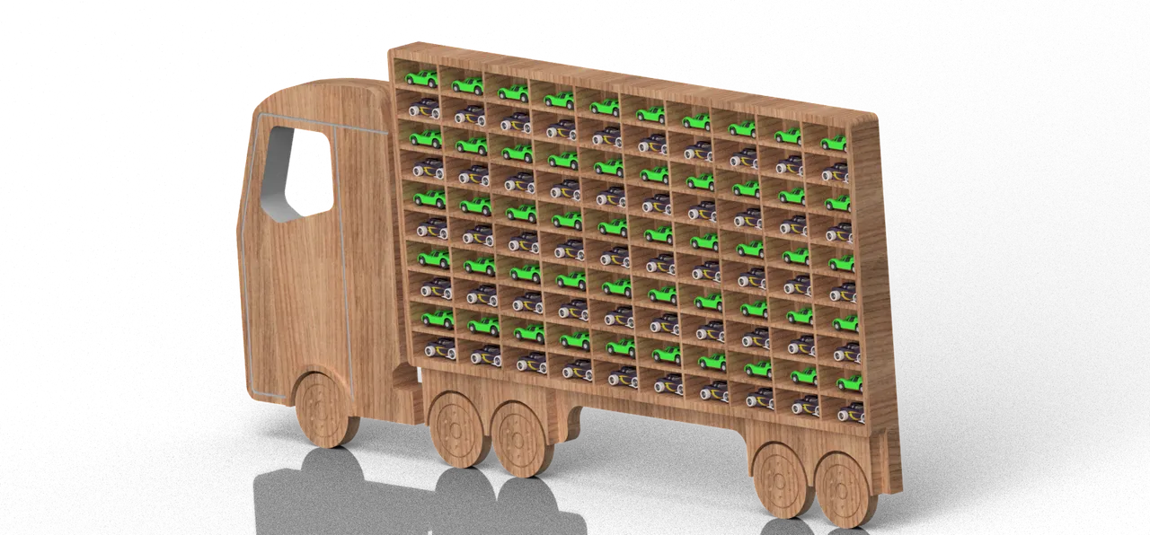HotWheels Custom Rack by BriliantStudio | Download free STL model ...