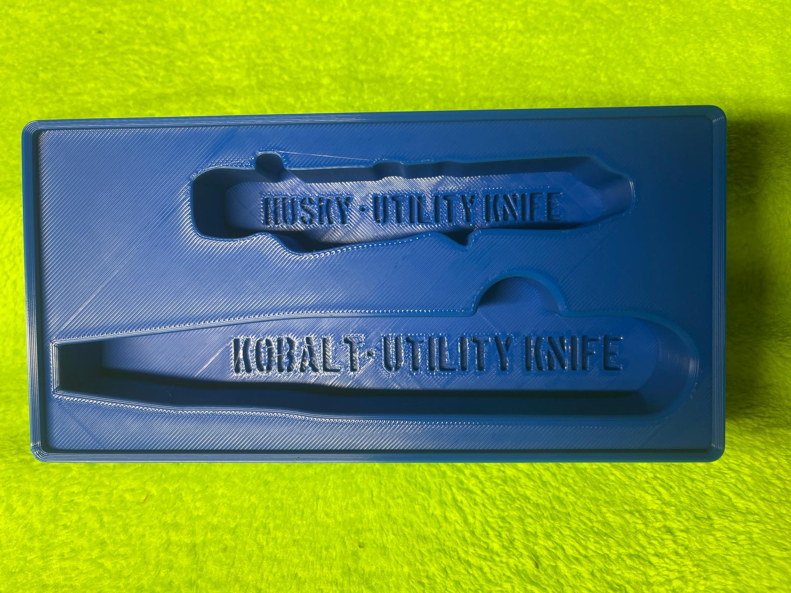 GRIDFINITY_UTILITY KNIFE_KOBALT-HUSKY_2X4X5 by Halcon CHRIS | Download ...