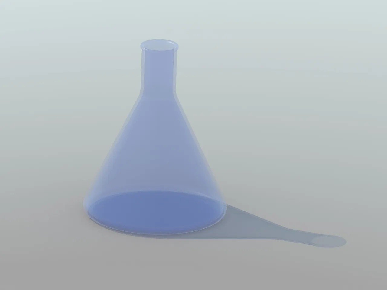 Conical flask - Chemistry Glassware by HEXApd | Download free STL model ...