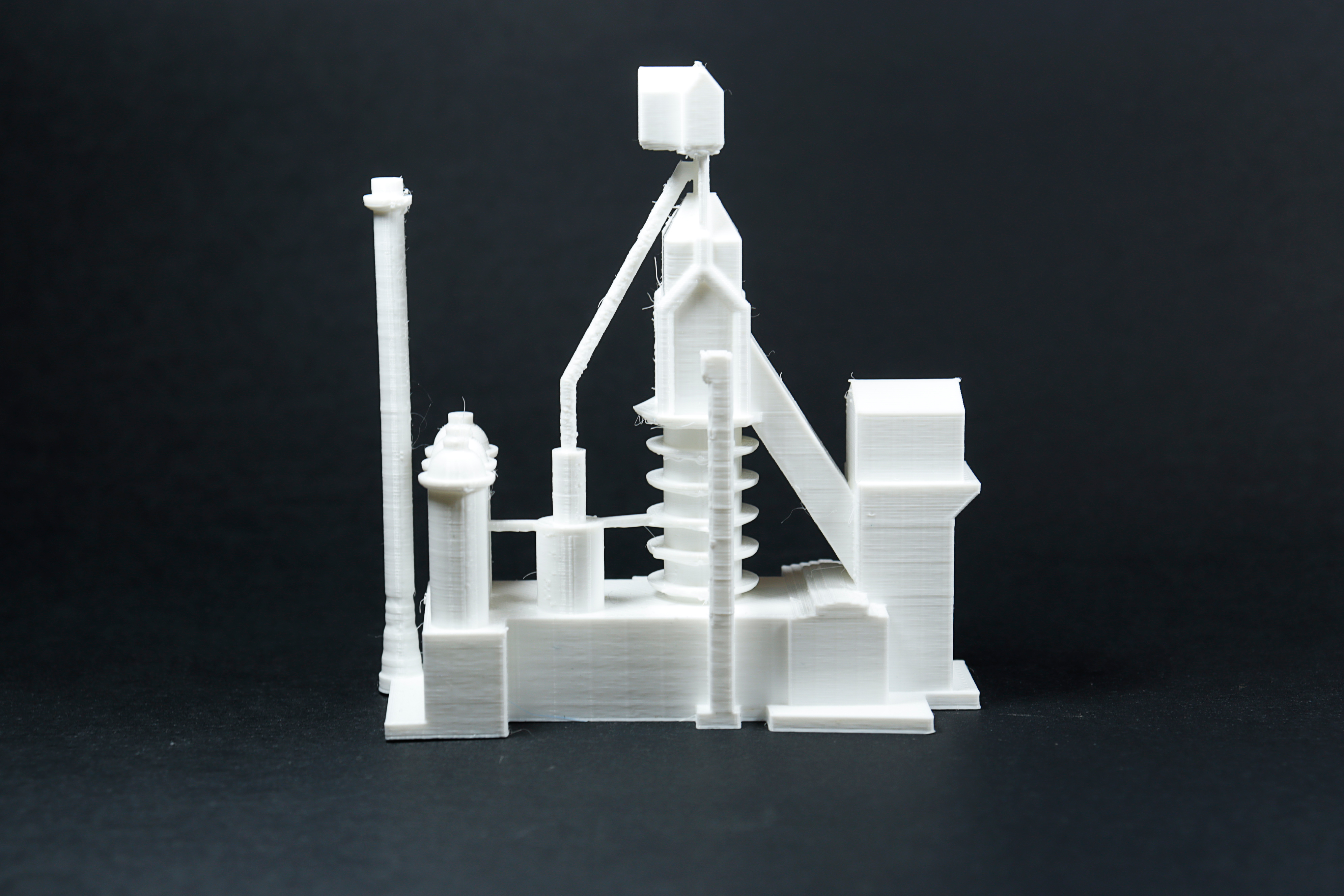 Simplified Miniature Blast Furnace Of "Alto Horno Núm. 1" by Ordinary ...