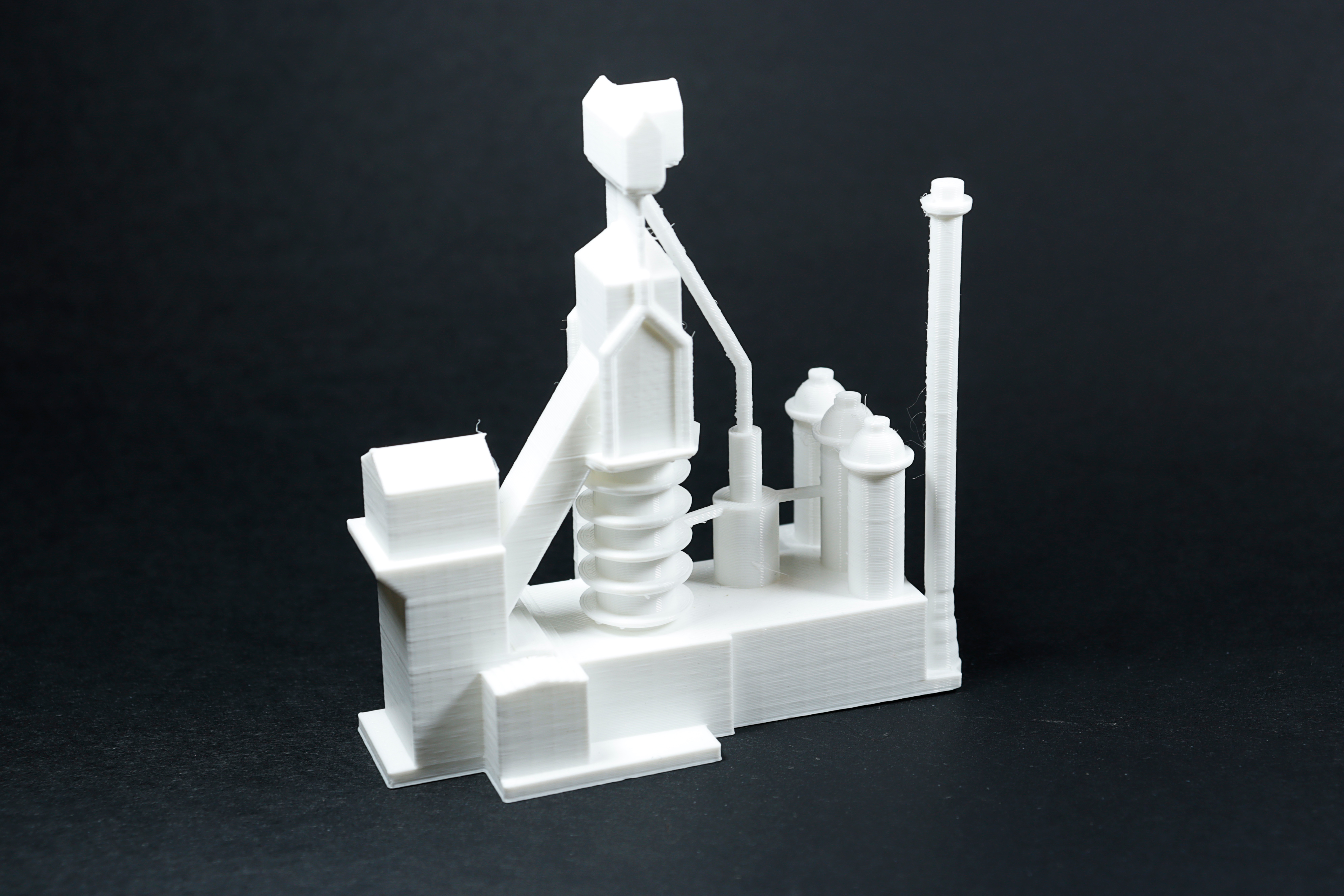 Simplified Miniature Blast Furnace Of "Alto Horno Núm. 1" by Ordinary ...