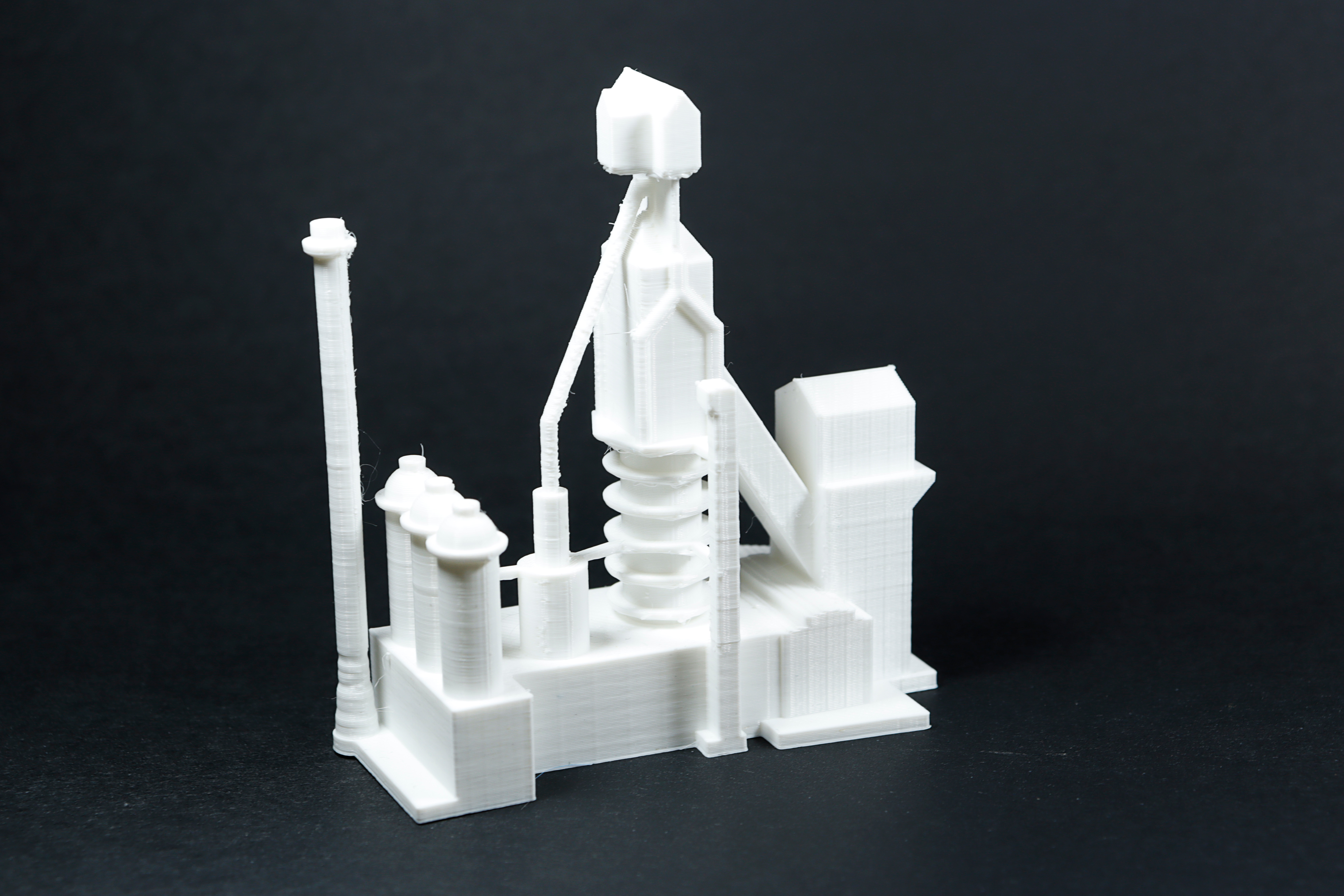 Simplified Miniature Blast Furnace Of "Alto Horno Núm. 1" by Ordinary ...