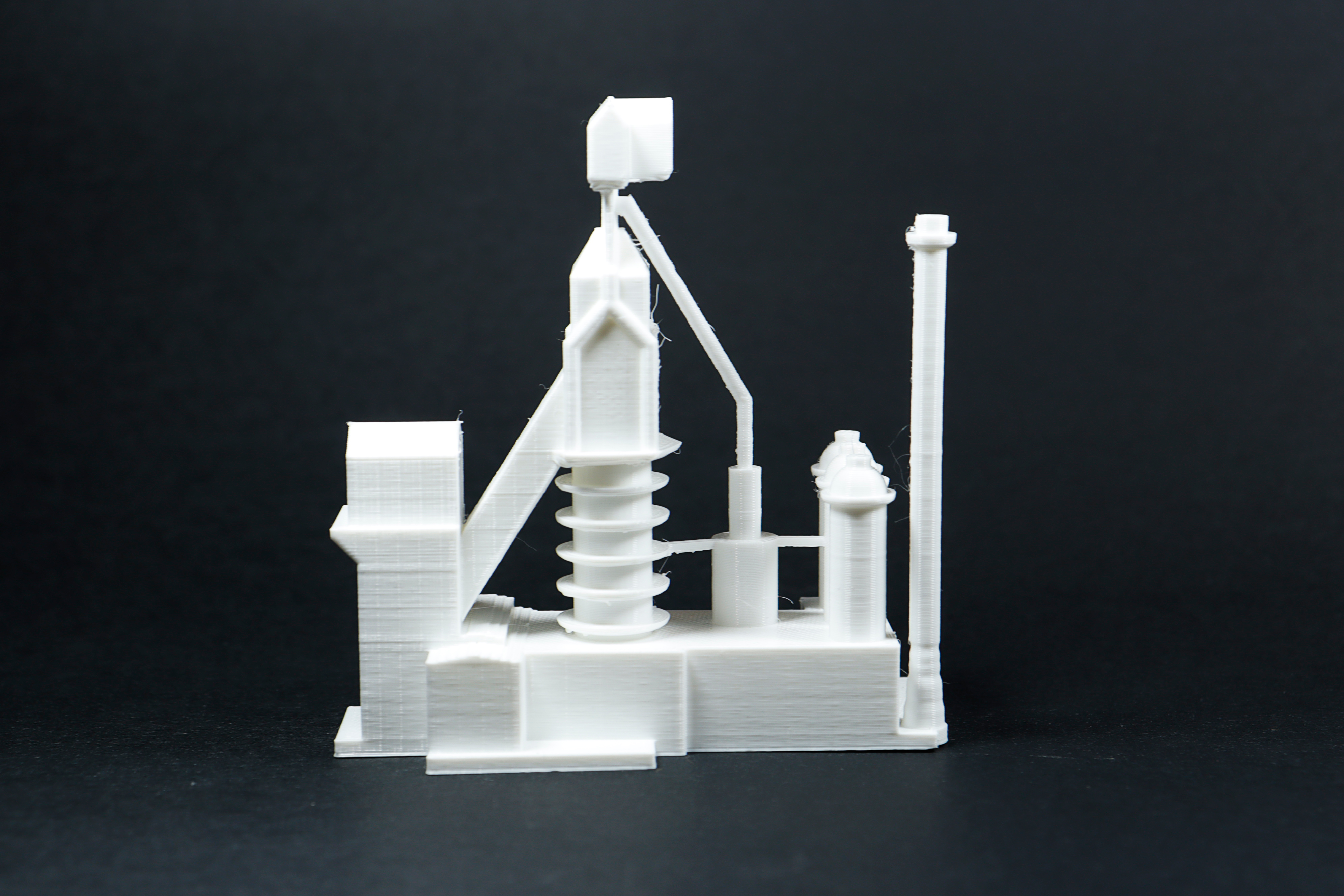 Simplified Miniature Blast Furnace Of "Alto Horno Núm. 1" by Ordinary ...