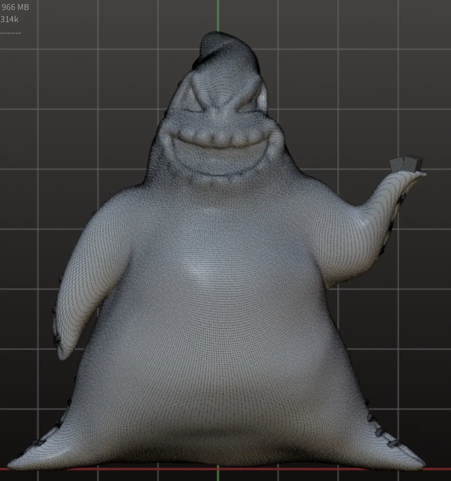 Oogie Boogie From Nightmare before Christmas by Dr. Tocino | Download ...