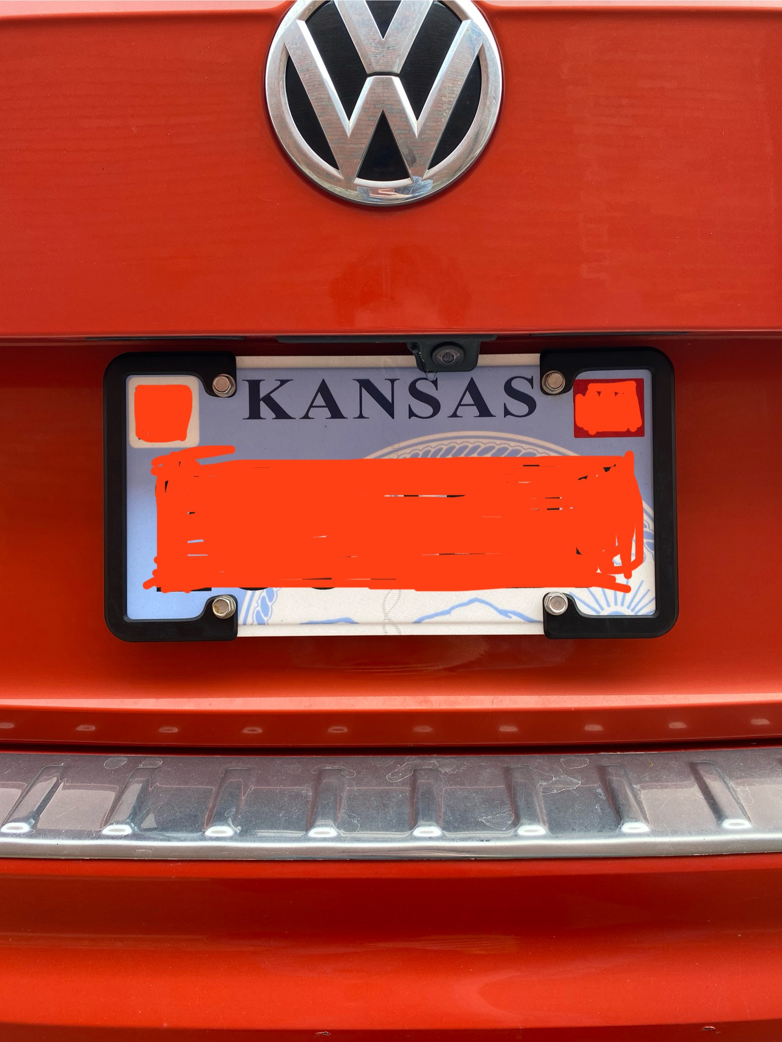 License Plate Frame by Mjdinneen | Download free STL model | Printables.com