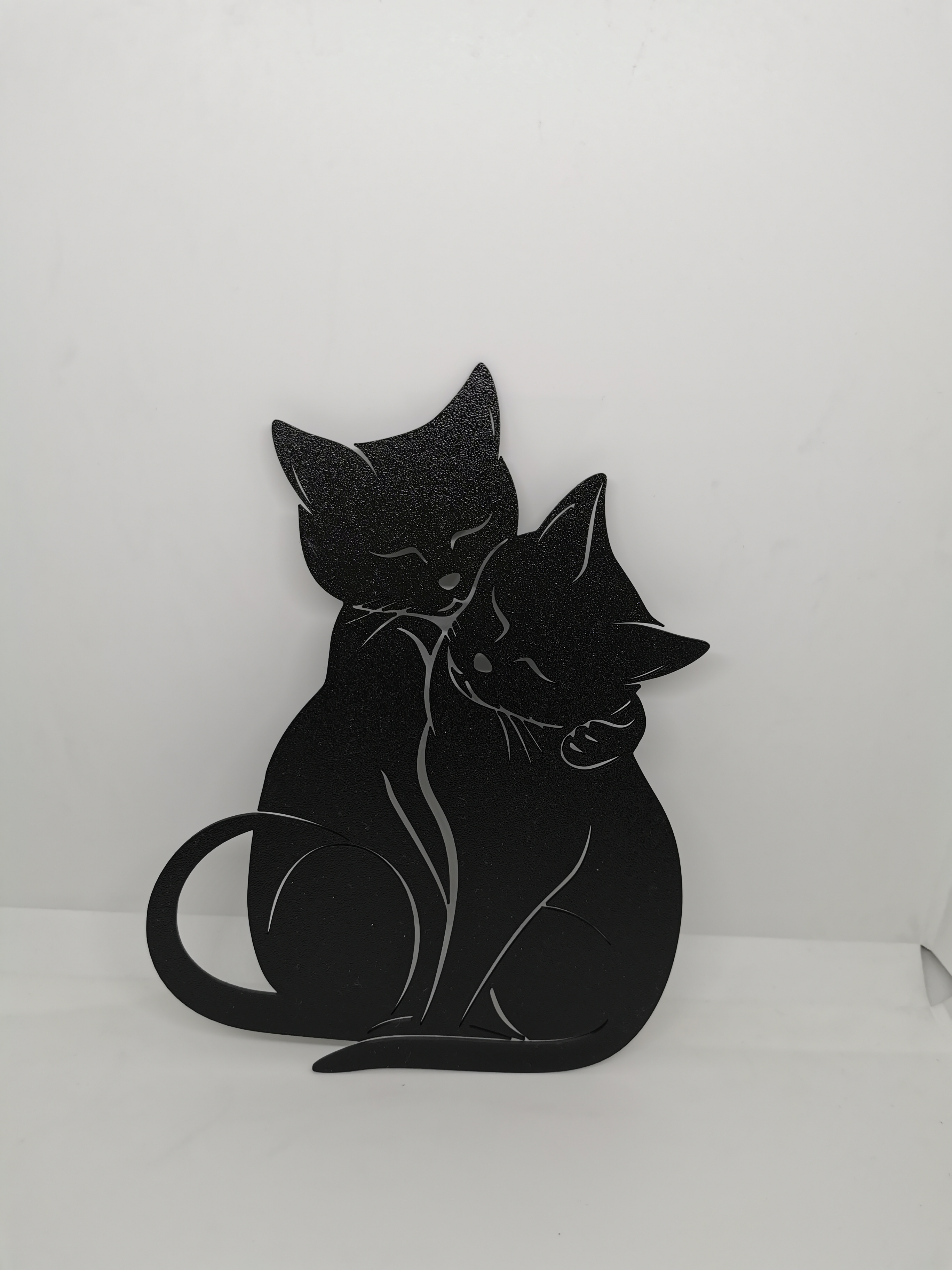 Loving Cats Wall Art by 2D Art | Download free STL model | Printables.com