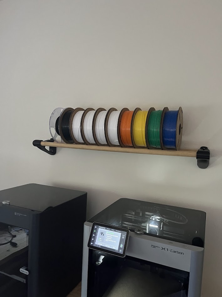 Generative Filament Rack by Avi Spratt | Download free STL model ...