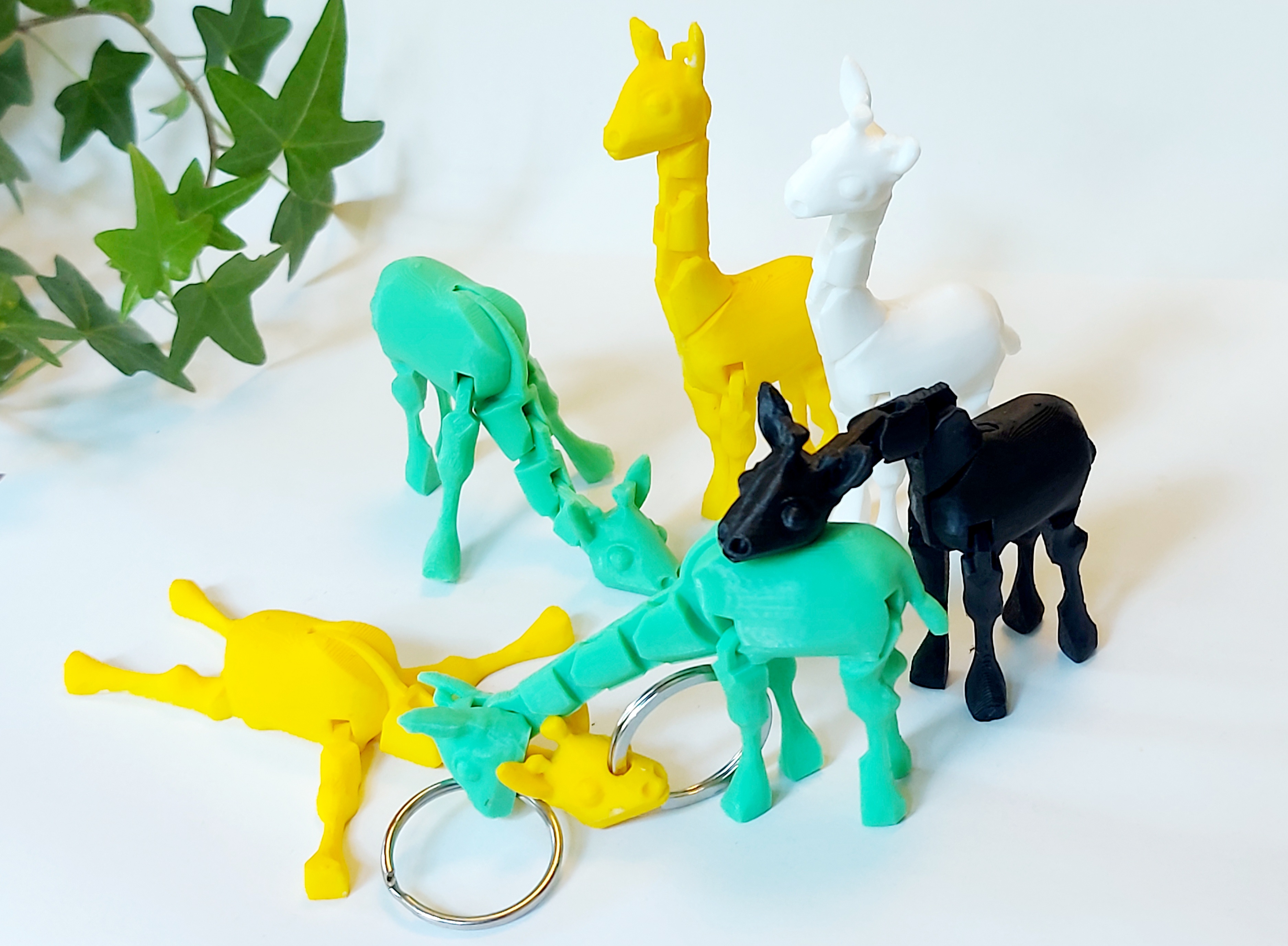 Tiny Giraffe (Print-in-Place) by kida | Download free STL model ...
