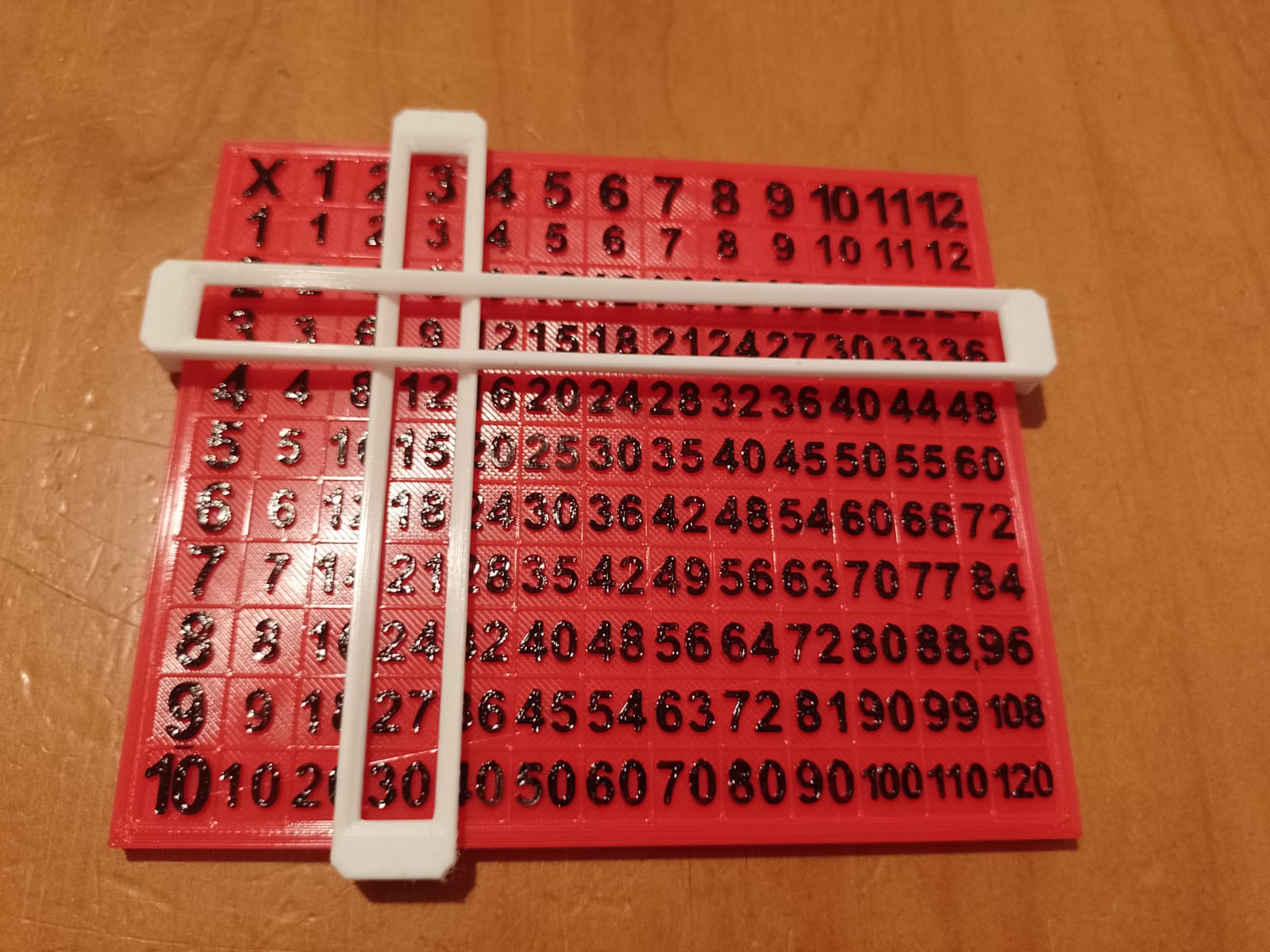 tabla pitagorica by jinecta | Download free STL model | Printables.com