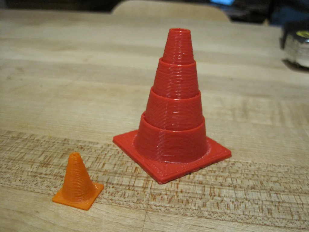 Collapsible Traffic Cone by Johnlds | Download free STL model ...