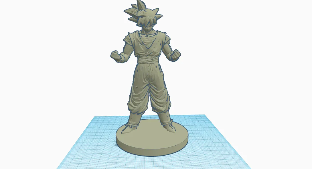 GOKU by EliteGamerFlash | Download free STL model | Printables.com