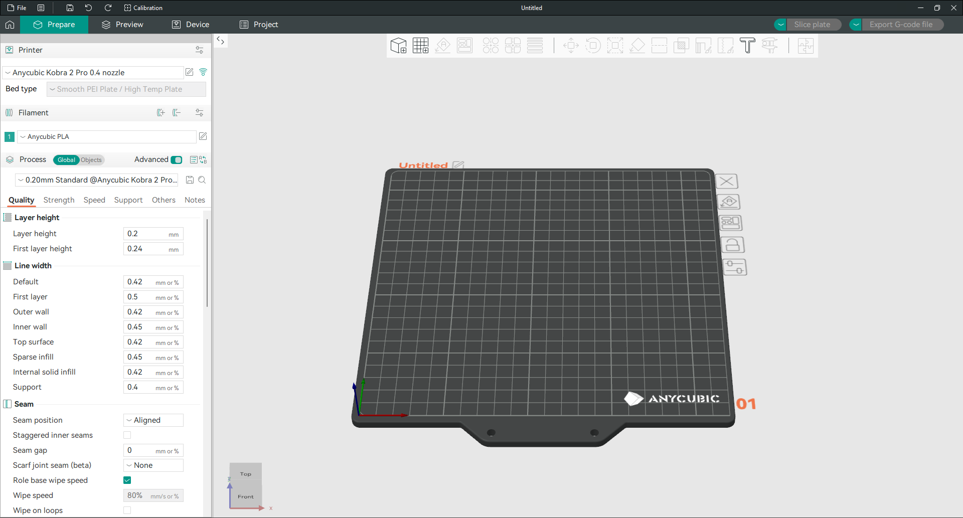 Kobra 2 Pro and Kobra 3 Orca Slicer profiles by keybl | Download free ...