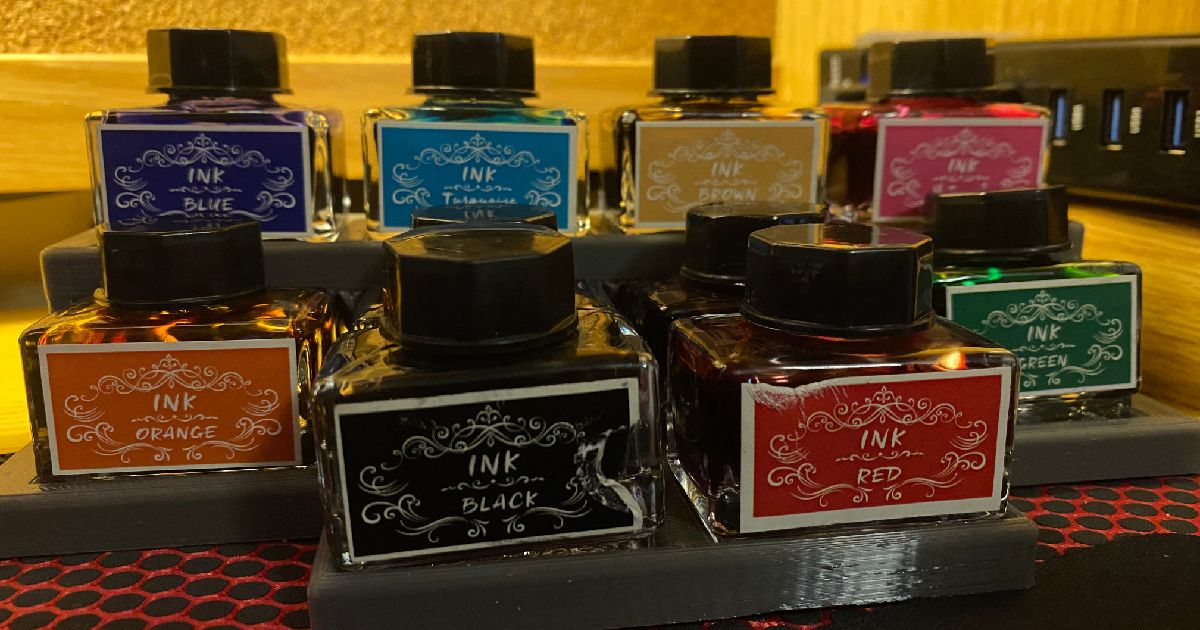 Stanpetix 10 Colors Fountain Pen Ink holder by edwin vazquez | Download ...