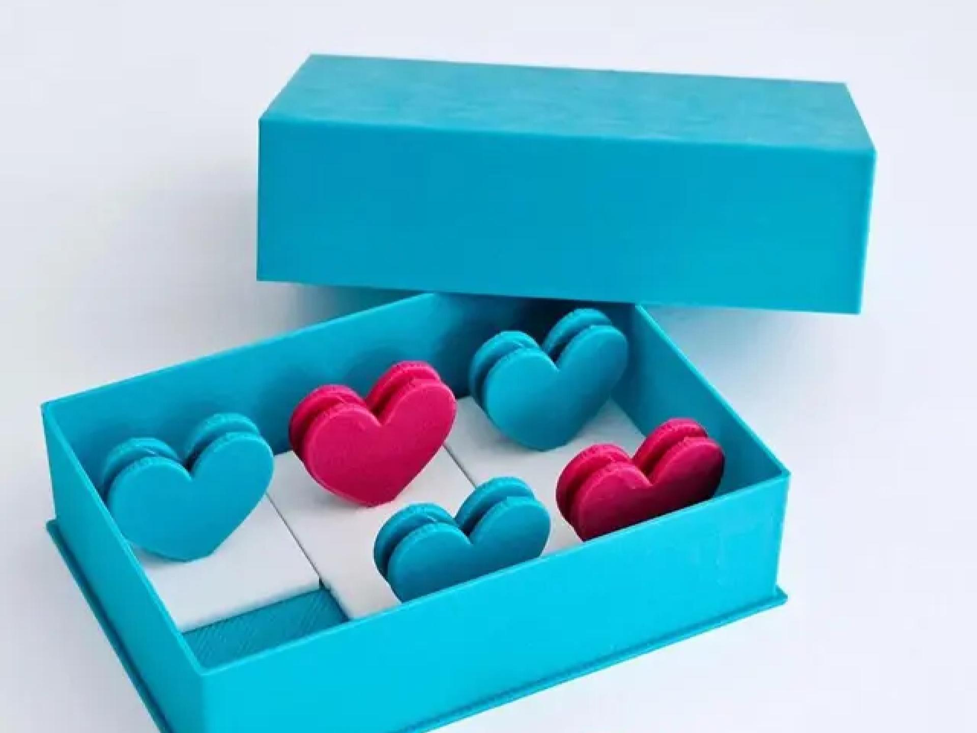 Gift Box | Holds 6 heart display stands by Karen Chau Designs ...
