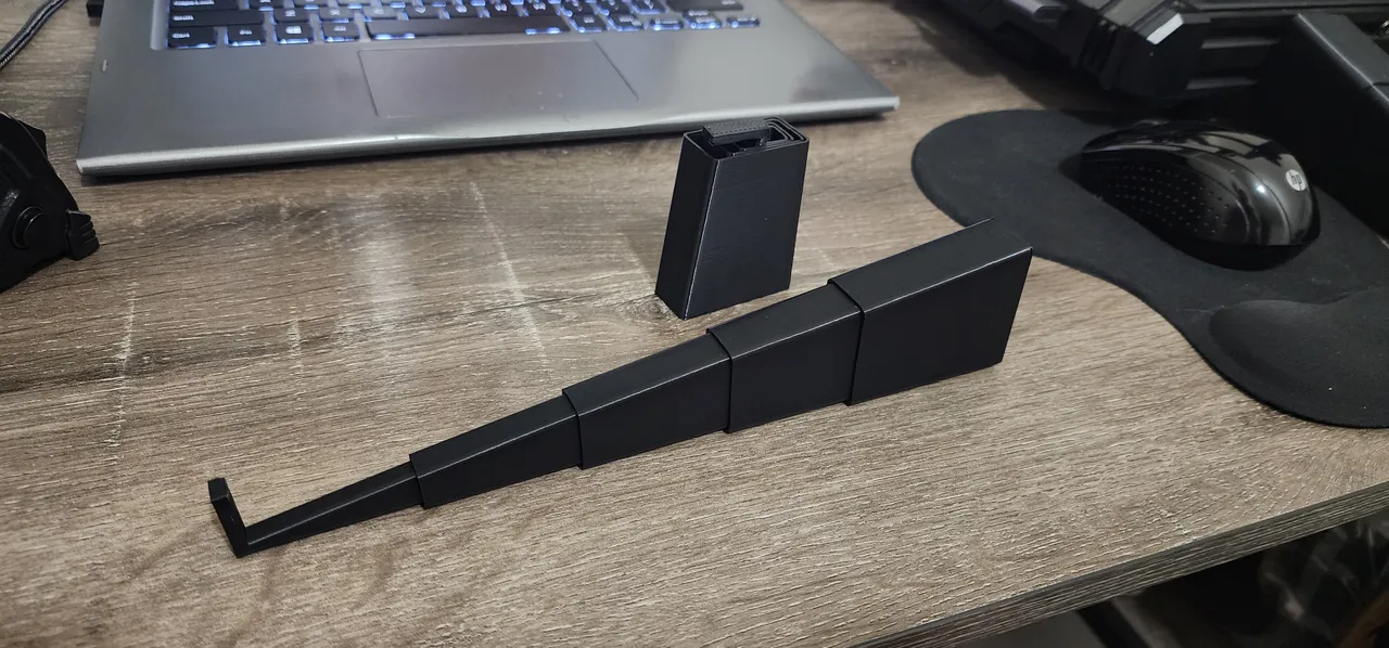 Telescoping Laptop Stand by Moshe Brody | Download free STL model ...
