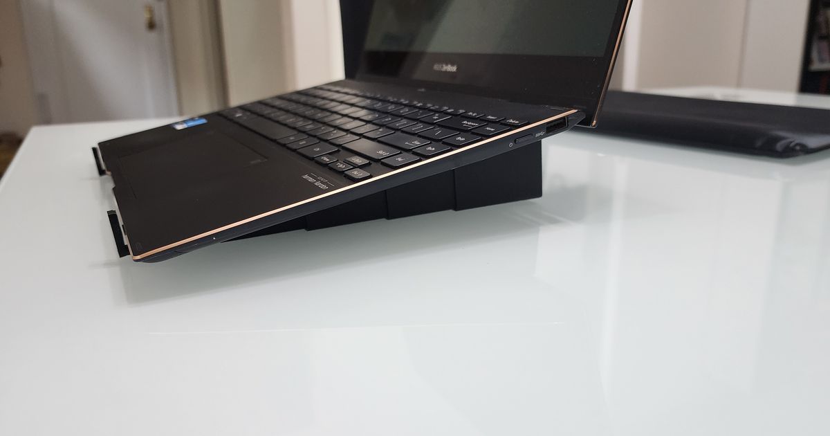 Telescoping Laptop Stand von Moshe Brody | Kostenloses STL-Modell ...