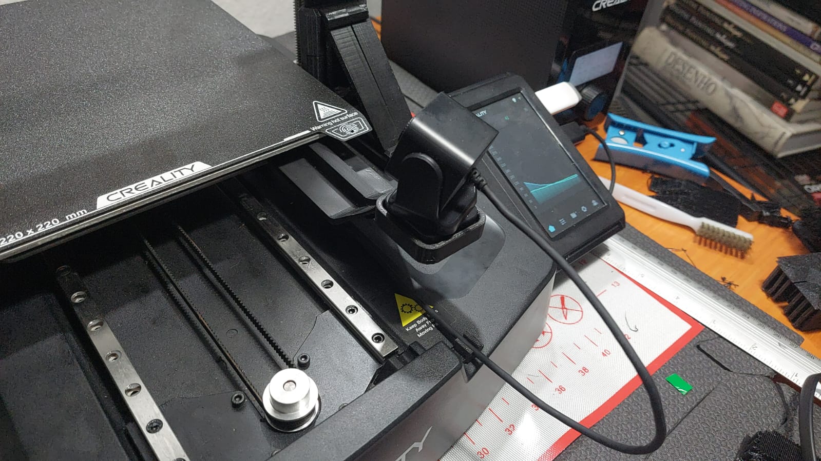 Nebula Camera + G-Sensor Bed Bracket por DomLuck | Descargar modelo STL ...