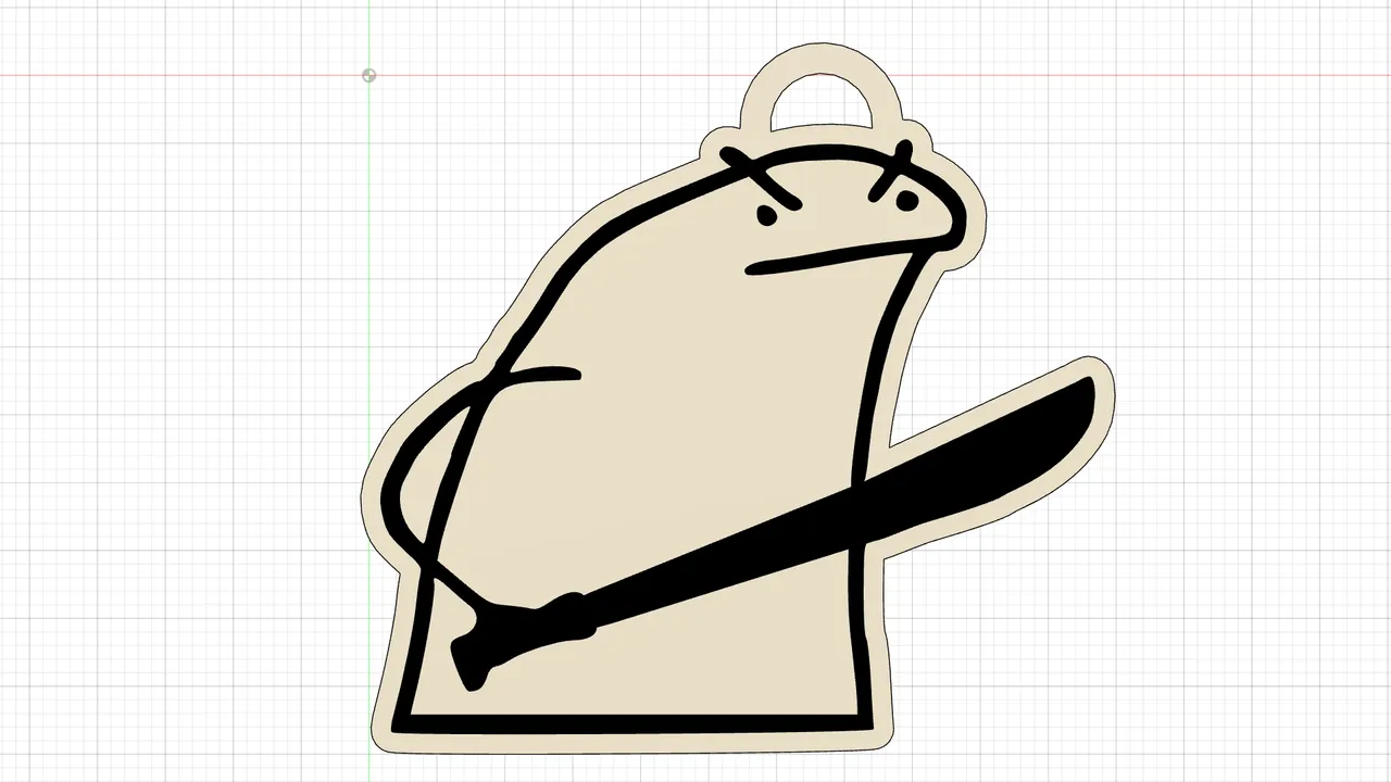 Llavero de Sticker - Modelo 1 by 3DeskSon | Download free STL model ...