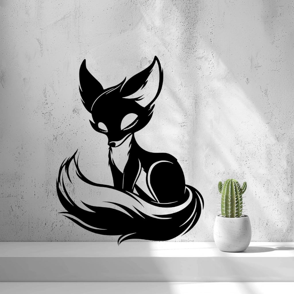 Fox Wall Art by 2D Art | Download free STL model | Printables.com