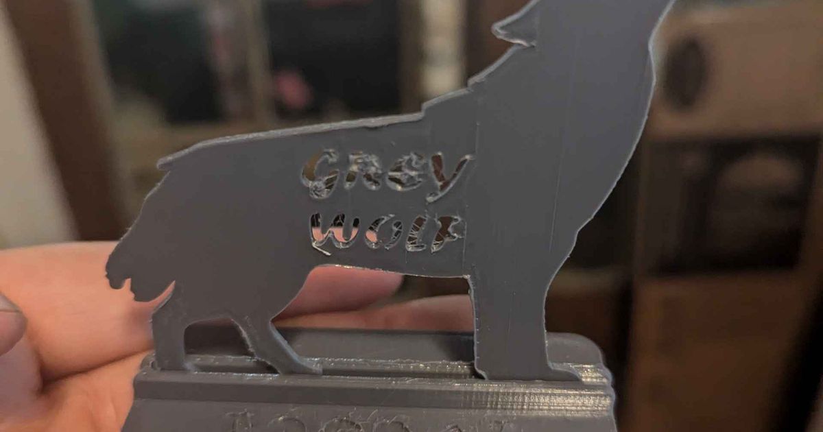 Gray wolf 2024 by Delta Protogen | Download free STL model | Printables.com